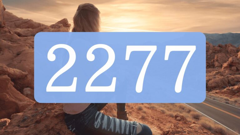 【2277】エンジェルナンバーの意味は？ツインレイ・恋愛・金運のメッセージ | やさしいエンジェルナンバー