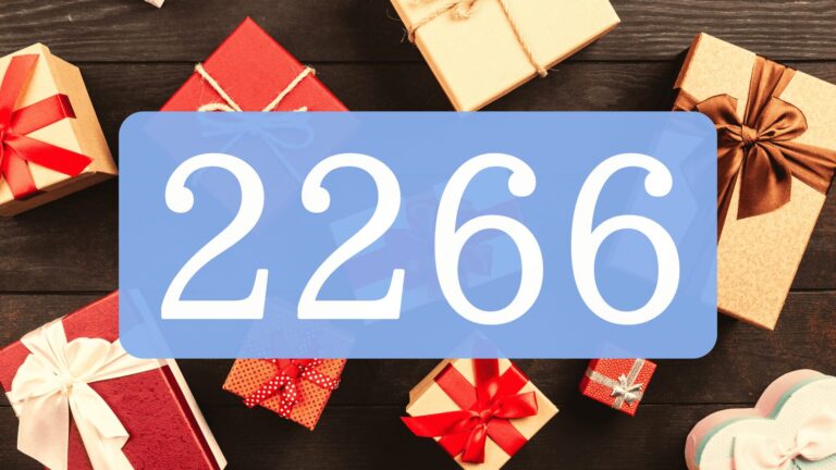 【2266】エンジェルナンバーの意味は？ツインレイ・片思い・金運のメッセージ | やさしいエンジェルナンバー