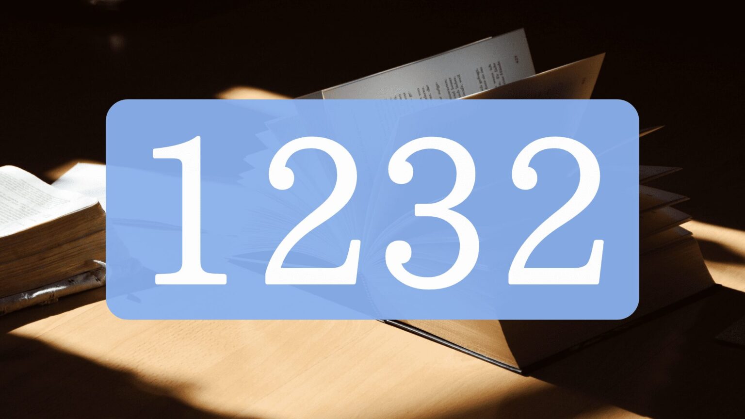 【1232】エンジェルナンバーの意味は？ツインレイ・片思い・金運のメッセージ | やさしいエンジェルナンバー