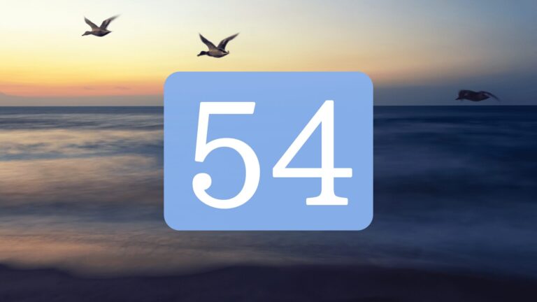 【54】エンジェルナンバーの意味は？ツインレイ・片思い・金運のメッセージ | やさしいエンジェルナンバー